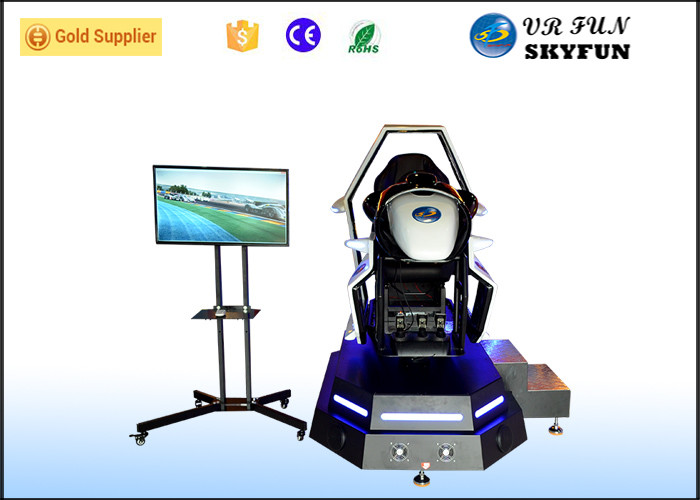 Amazing 9D VR Racing Simulator Arcade Racing Car Game 1 Cabin Style