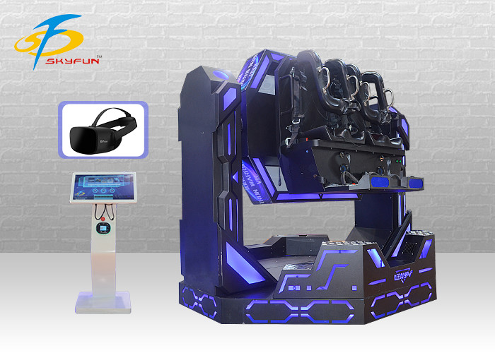 2 Seats 3 Direction 360 Degree VR Pods Machine / 9d Virtual Reality ...