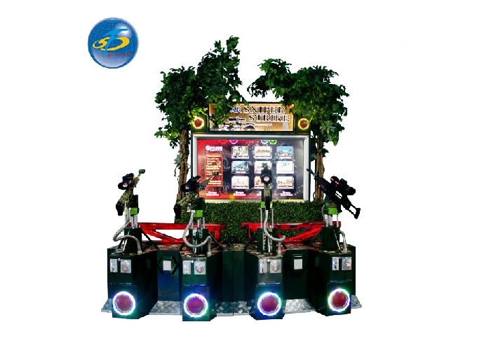 Commercial Arcade 4 Players AR Sniper Elite Shooting Game Machine 12 ...