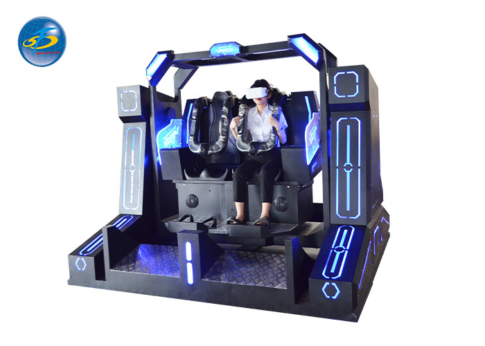 Amusement Park 2 Seats 9D VR Simulator 360 Degrees Rotation Super Big ...