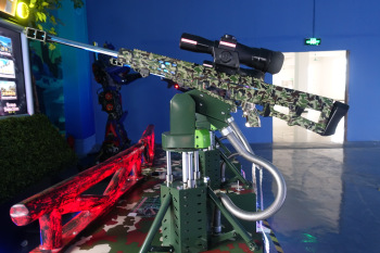 Commercial Arcade 4 Players AR Sniper Elite Shooting Game Machine 12 ...