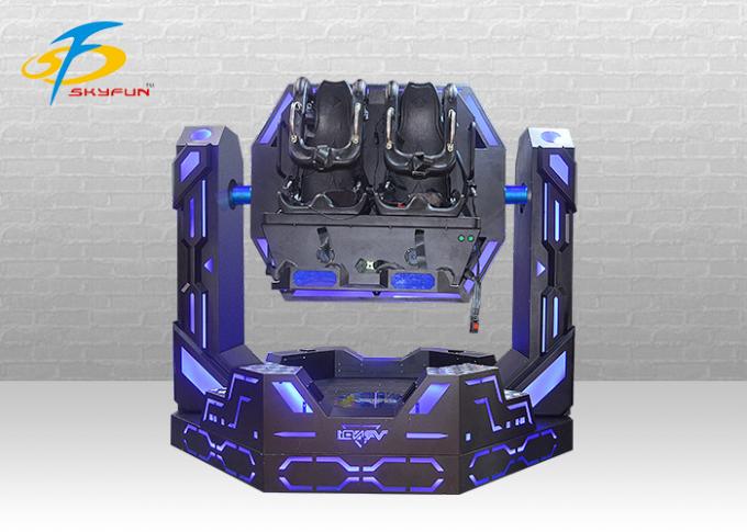 2 Seats 3 Direction 360 Degree VR Pods Machine / 9d Virtual Reality ...